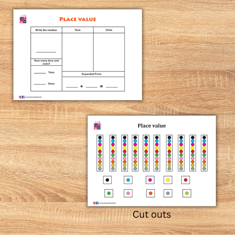 Place value - AH Learning Binders